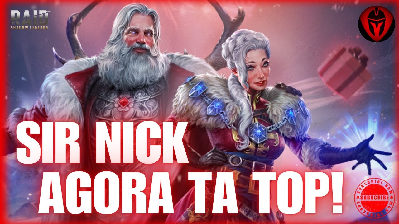 🎅 Sir NICHOLAS Agora Casal com Lady NOELLE e Rebalanceamento dele e ...