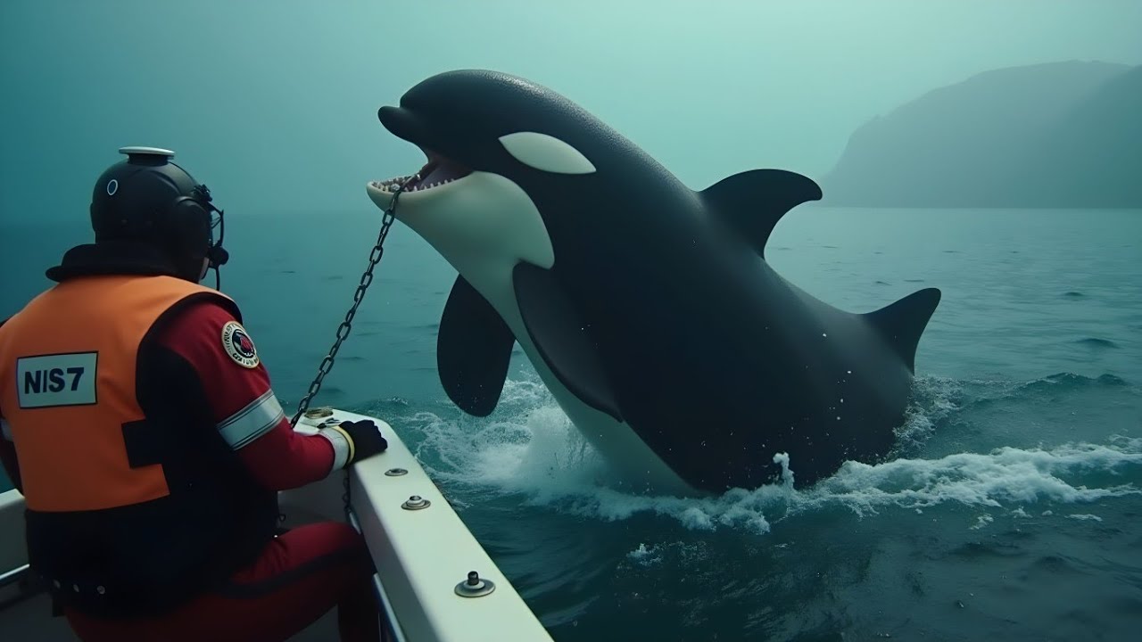 ASMR Rescue: Energetic Orca Sounds with Uplifting Music - YouTube