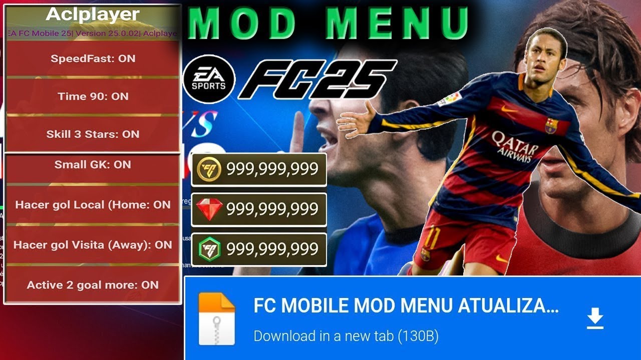 FC MOBILE 25 MOD MENU ATUALIZADO | AUTO WIN DISCONECT PLAYER + VITORIA ...