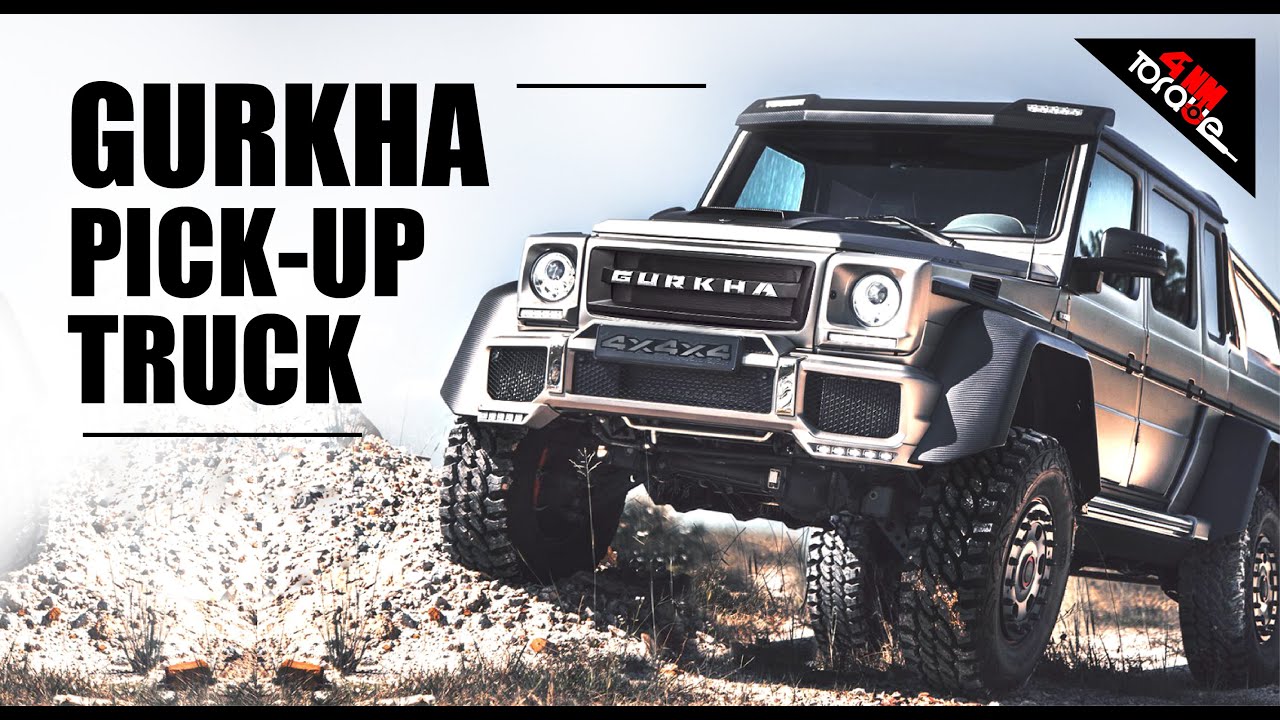 Unveiled: NEW GURKHA 4X4 PICK UP | GURKHA G-WAGON INSPIRED! - YouTube