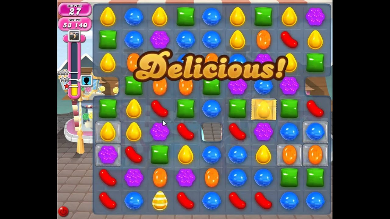 Candy Crush Saga Level 10 NEW - YouTube