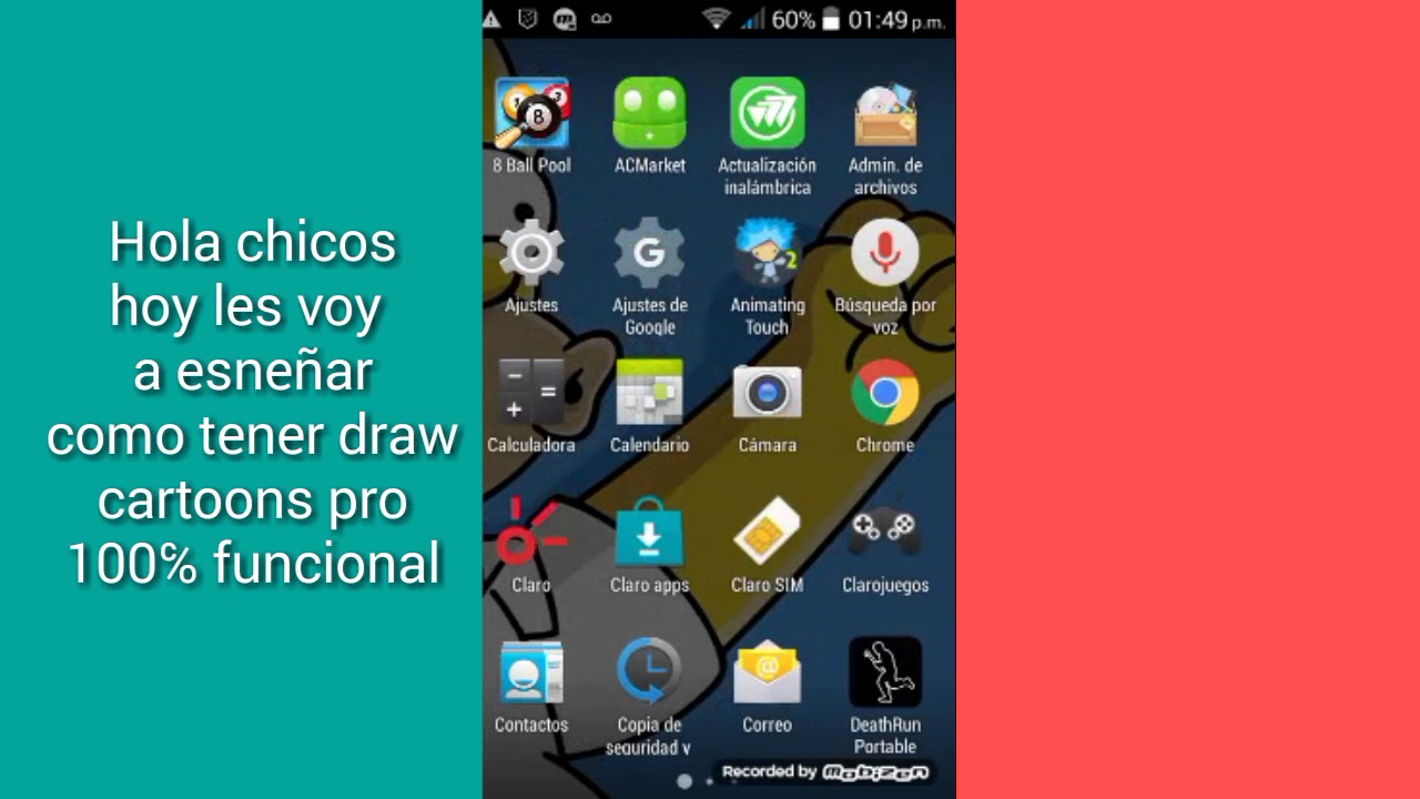 Como descargar draw cartoons pro 100℅ funcional - YouTube