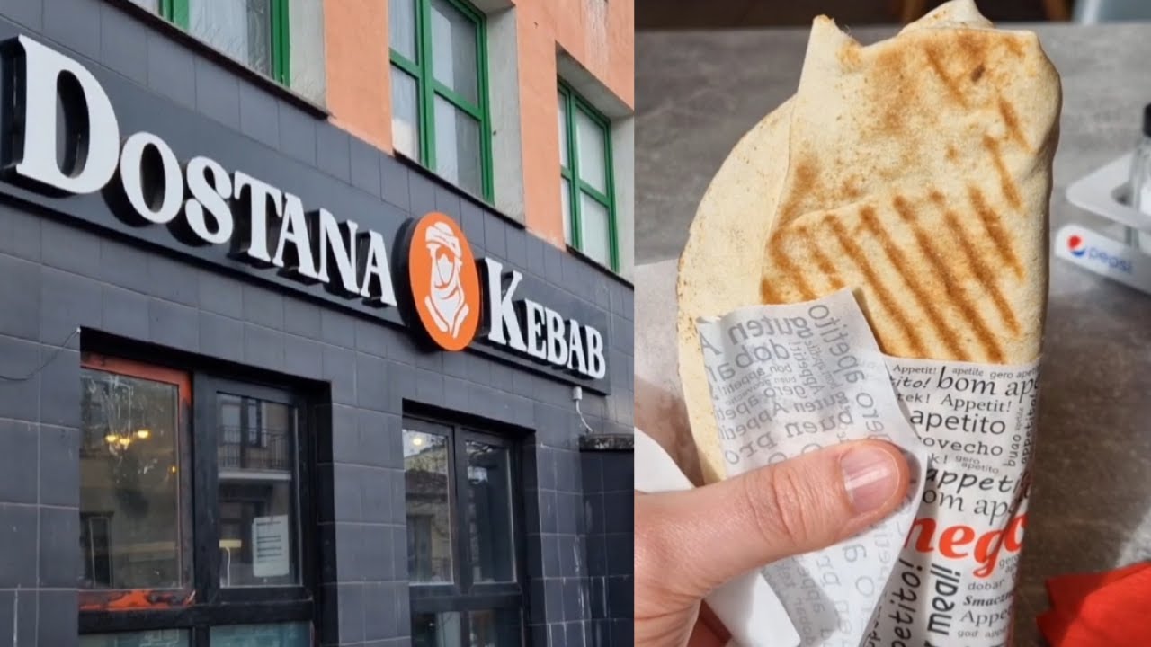 KEBAB STUDENCKI Z LOKALU DOSTANA KEBAB W LUBLINIE - YouTube