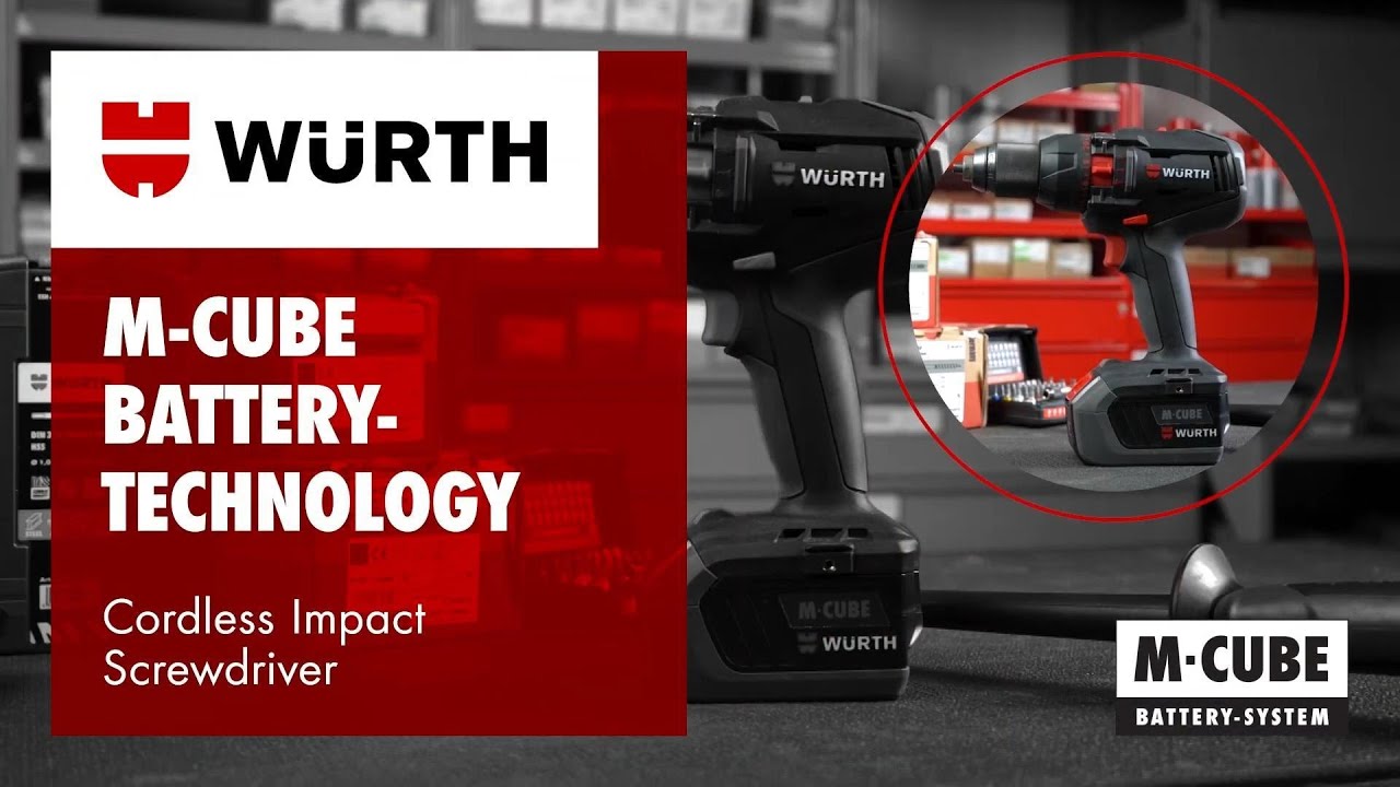 Wurth ABS 18 Power Combi Cordless Impact Drill Driver MCUBE | Würth ...