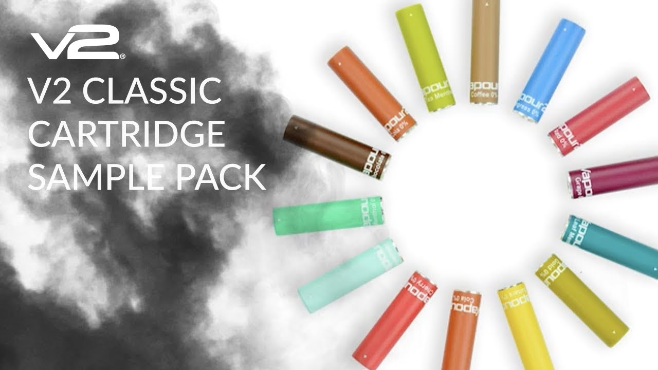 Experience Real Flavour with the V2 Classic Cartridge Sample Pack | V2 ...