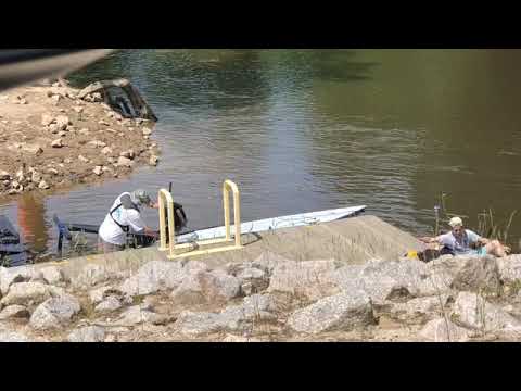 Canoeing on the Tar River - YouTube