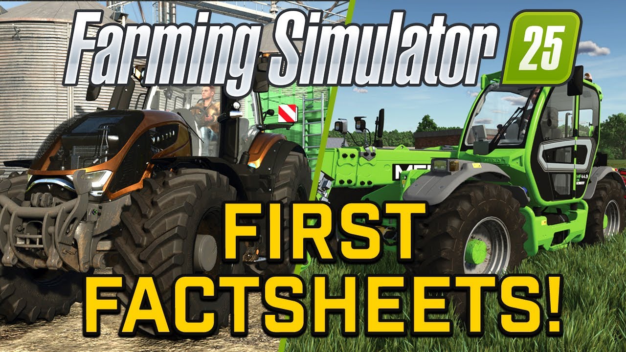 AWESOME NEW EQUIPMENT! - FS25 FACT SHEETS! | FARMING SIMULATOR 25 ...