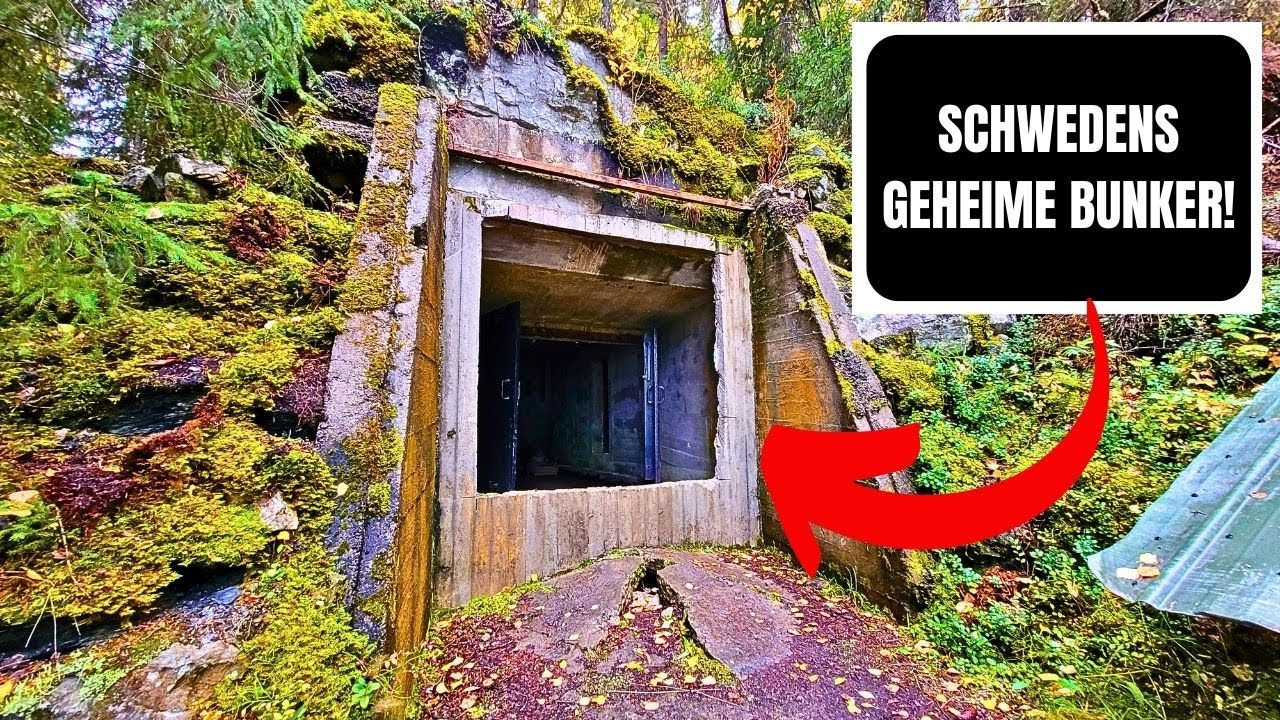 😮 Schwedens geheime Bunkerlinie – Verlassene Festung aus dem Zweiten ...