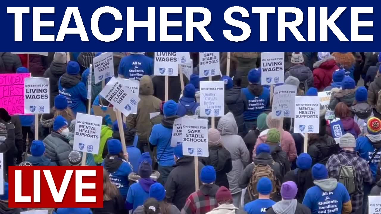 LIVE | Minneapolis teachers authorize strike press conference - YouTube