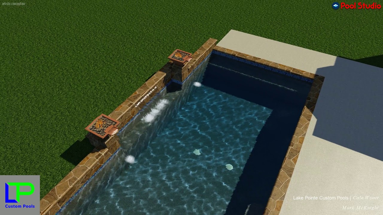 McKnight Pool Design. - YouTube