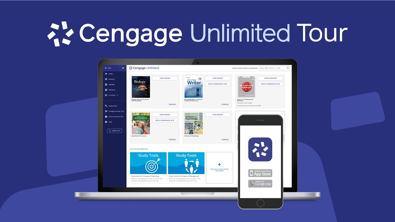 Cengage Unlimited Video Tour - YouTube