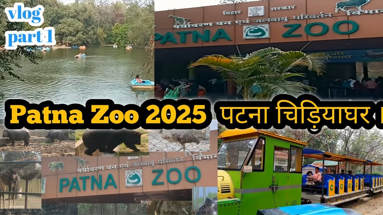 💁Patna Zoo 2025 । पटना चिड़ियाघर । Sanjay Gandhi Biological Park. Part ...