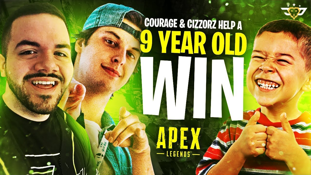 HELPING A 9 YEAR OLD WIN IN APEX LEGENDS! CUTEST KID EVER! (Apex ...