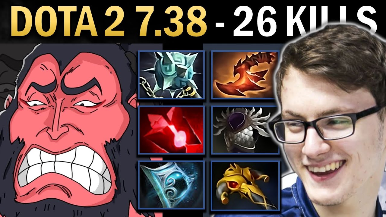 Axe Gameplay Miracle with 26 Kills and Gleipnir - Dota 2 7.38 - YouTube