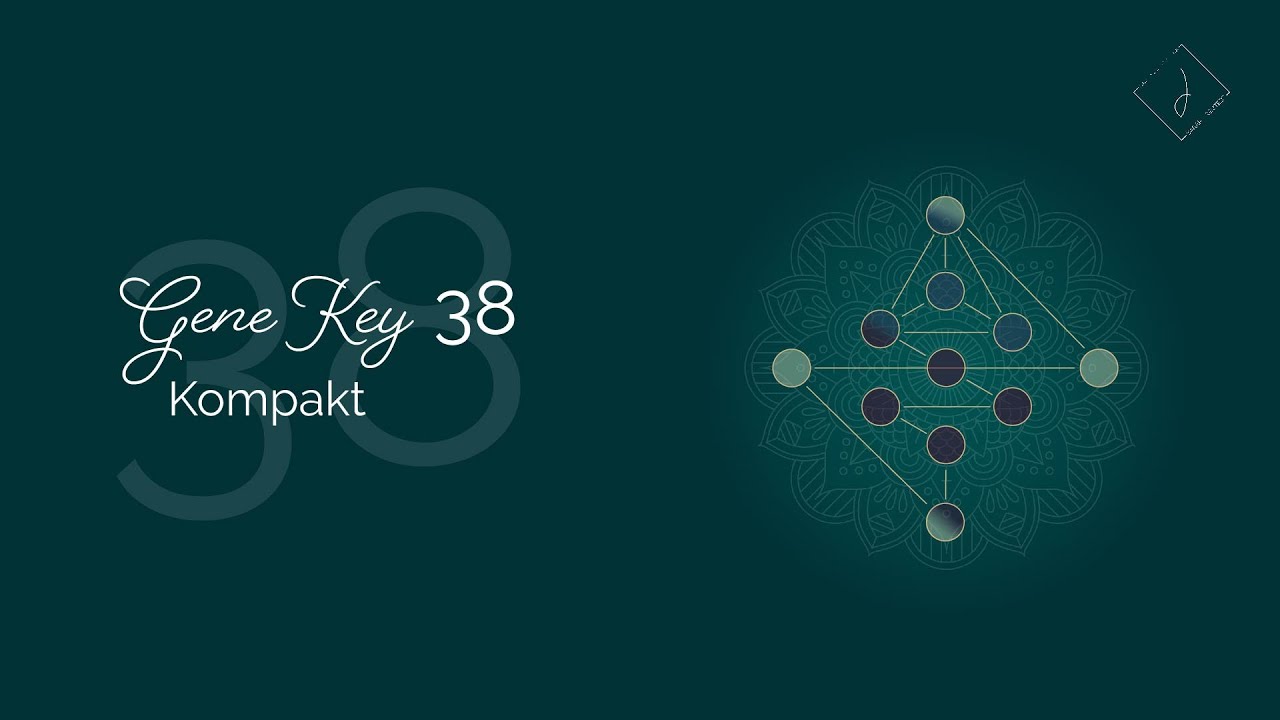 Gene Key 38 | Kompakt erklärt - Kampf, Ausdauer, Ehre - YouTube