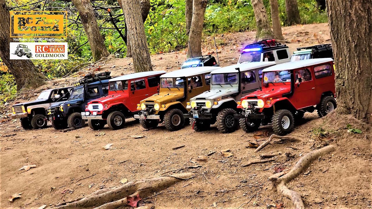 RC Car Team Scale Trail - Forest Rock Crawling - (TRX4, SCX10 II, RC4WD ...