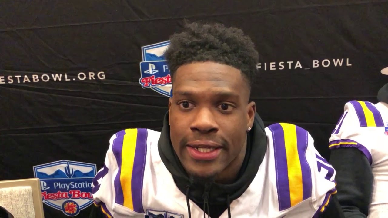 LSU safety Eric Monroe excited for expanded role in Fiesta Bowl - YouTube