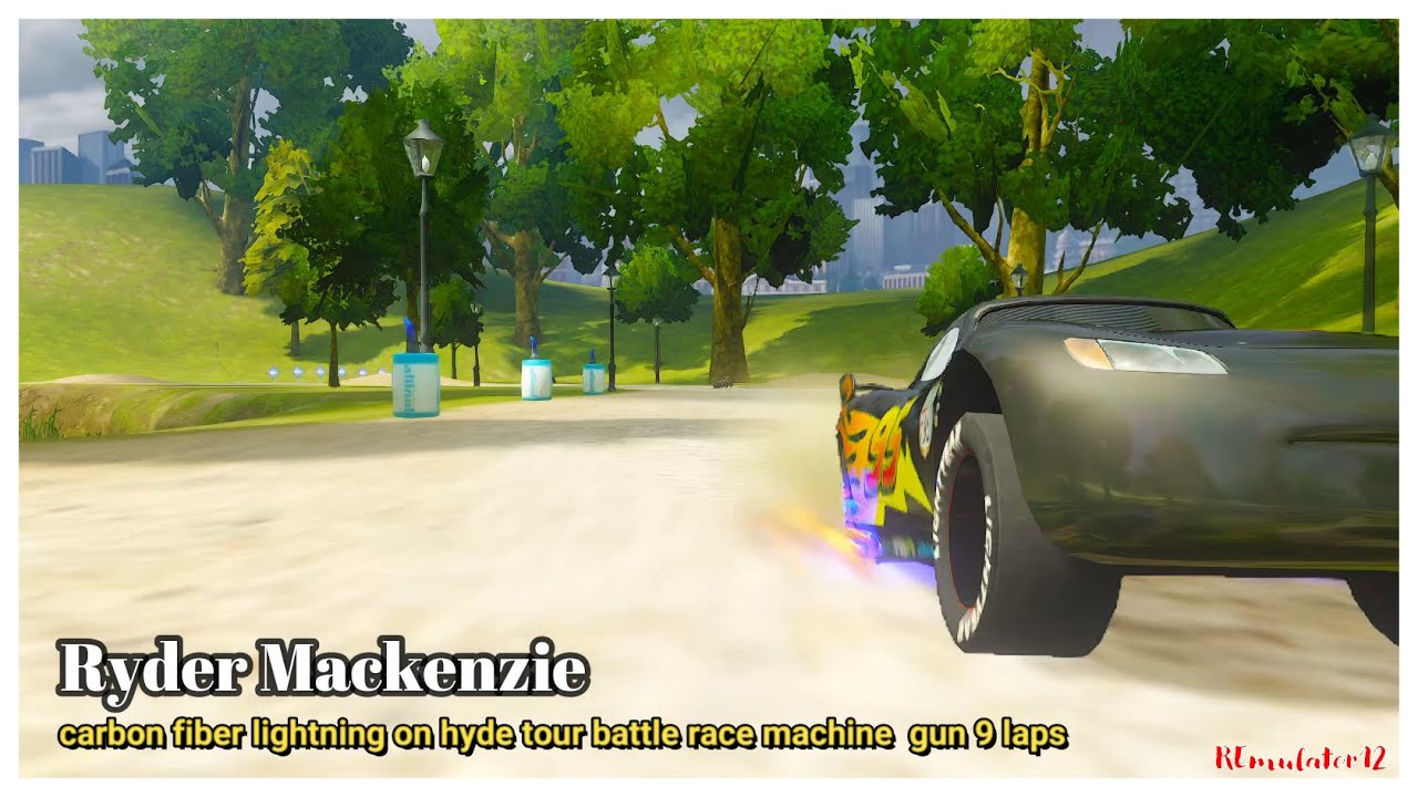Cars 2 The Video Game | Carbon Fiber Lightning - Battle Race (Machine ...