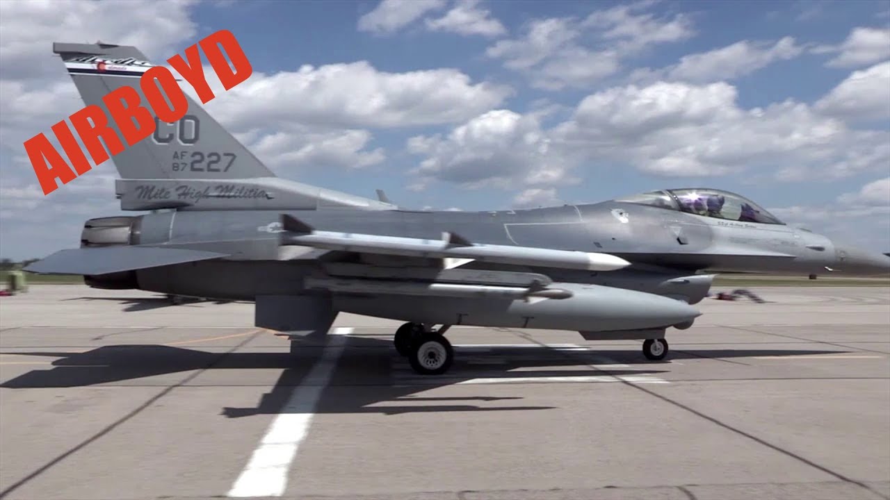 F-16 Start and Takeoff • Pápa Air Base Hungary - YouTube