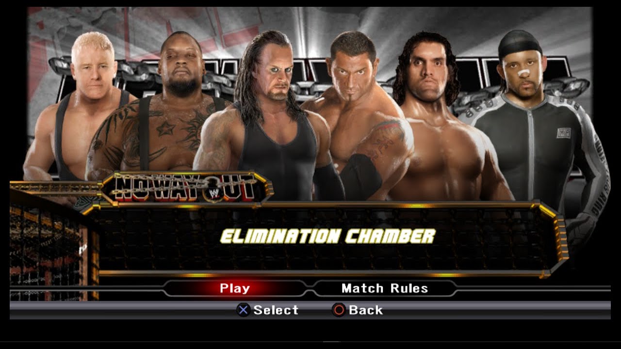 WWE - Smackdown/ECW Elimination Chamber match (ALL COM) - No Way Out ...