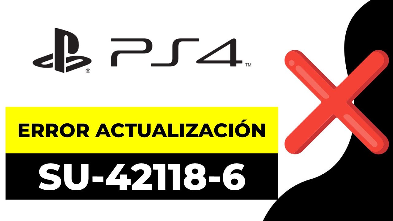 SOLUCION Error Actualización Ps4 SU-42118-6 2024 | Error Actualizar Ps4 ...