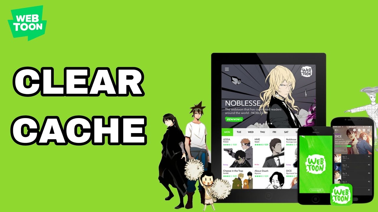 How To Clear Cache On WebToon App - YouTube