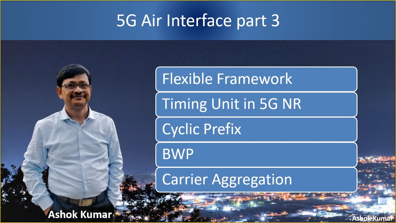 5G Air Interface Part 3 Live on 23 Sept 2021 - YouTube