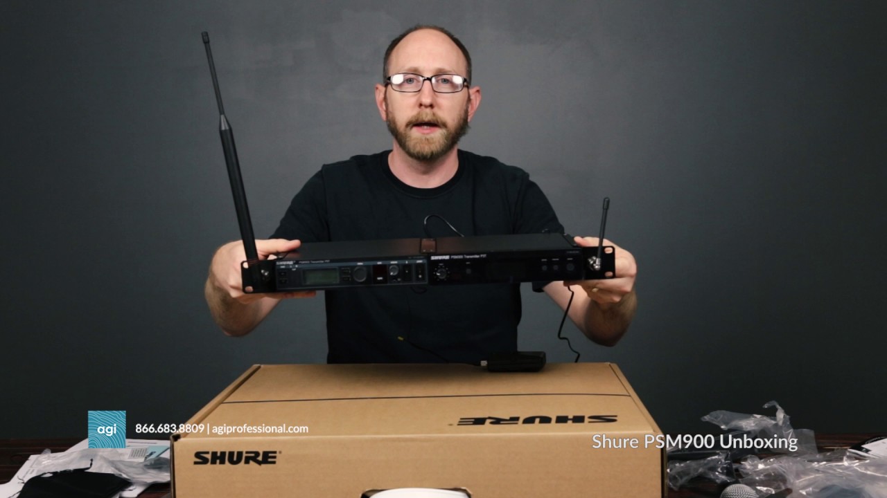 UNBOXING - SHURE PSM900 - YouTube