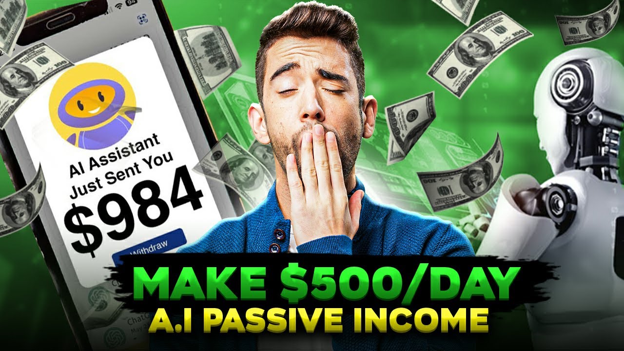 7 AI Passive Income Ideas To Easily Make $500/Day (AutoGPT, MidJourney ...
