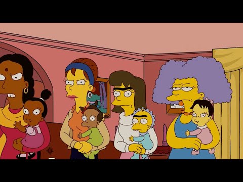 심슨 엄마들에게 왕따당하는 마지 [자막/sub]