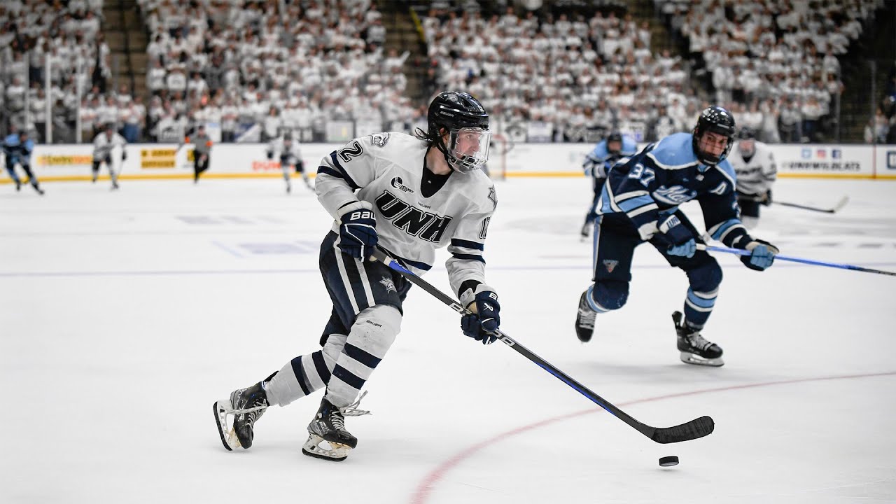 UNH Sights and Sounds: White Out The Whitt 2023 - YouTube