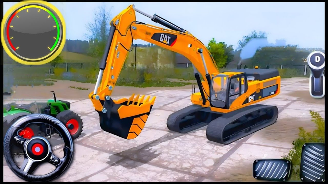 City Road Construction Simulator - Road Construction Games - JCB Game ...