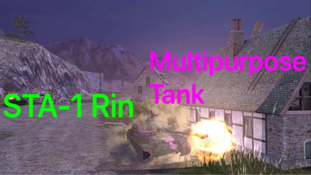 [WoTBlitz]STA-1 Rin : Multipurpose Tank - YouTube