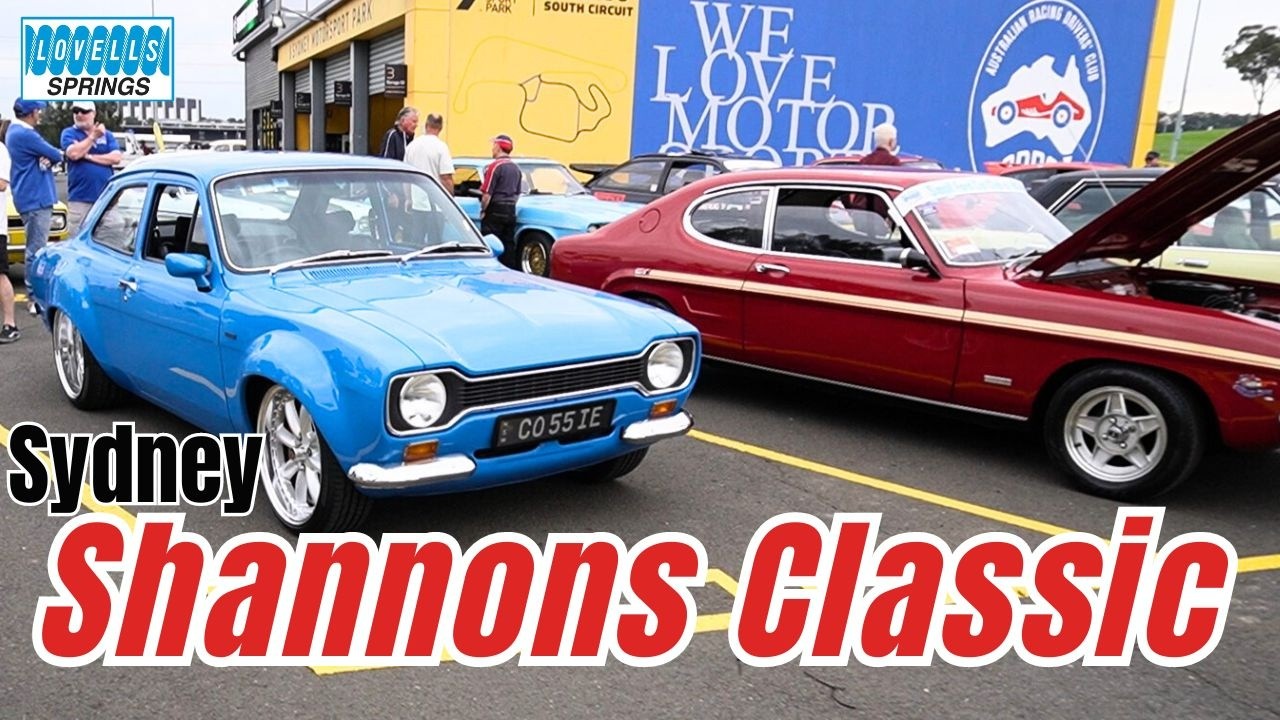 Shannons Sydney Classic Car Show - YouTube