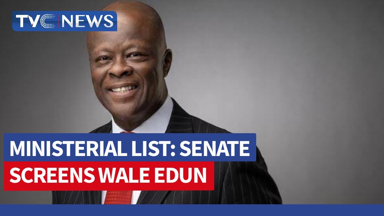 Ministerial screening: Senate Grills Wale Edun On Economy, Others - YouTube