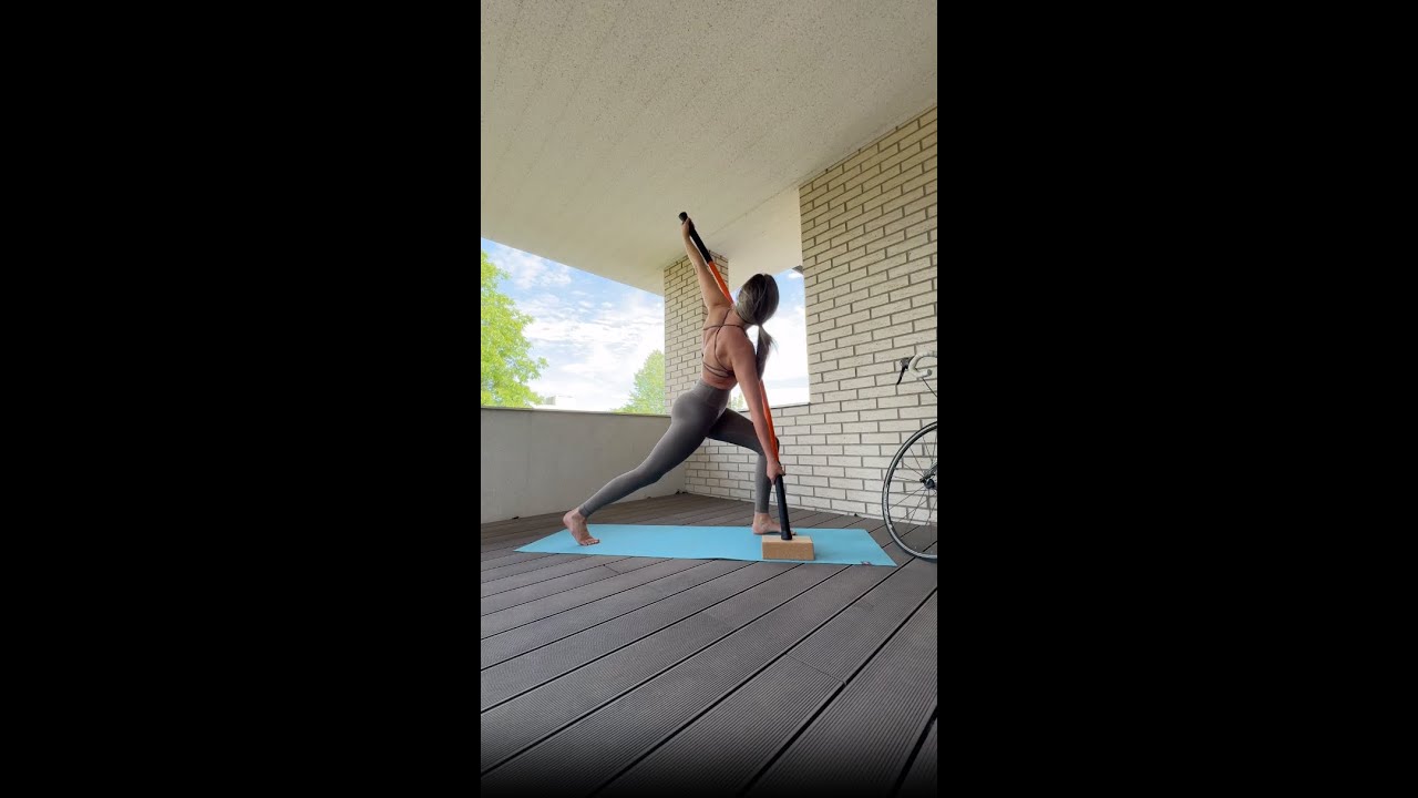 Training Stick X Yoga Routine - YouTube