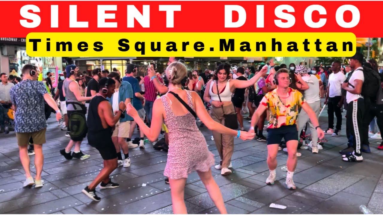 Silent Disco, Silent Dance Headphone Party, Mobile Clubbing, Manhattan ...