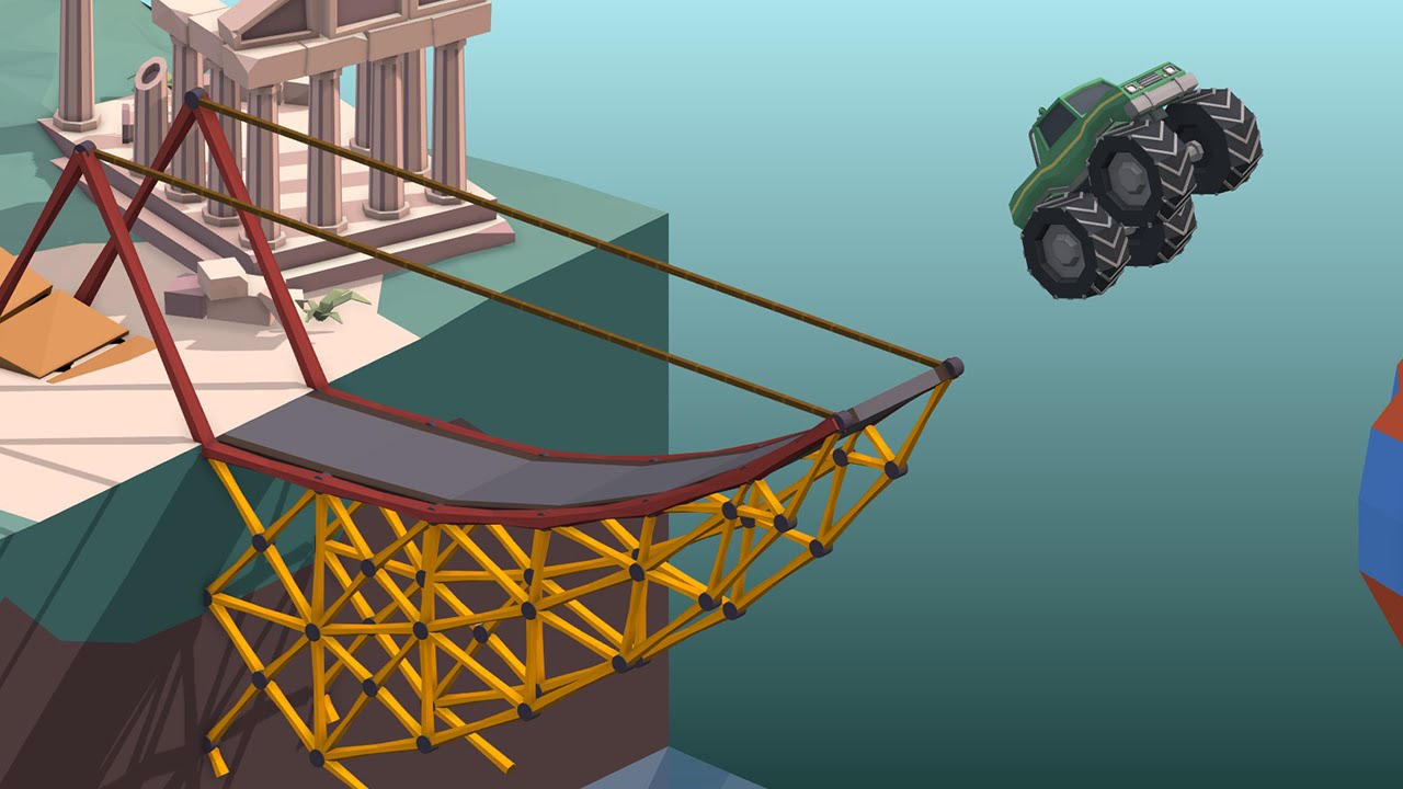 NEXT LEVEL BRIDGE BUILDING - Poly Bridge - YouTube