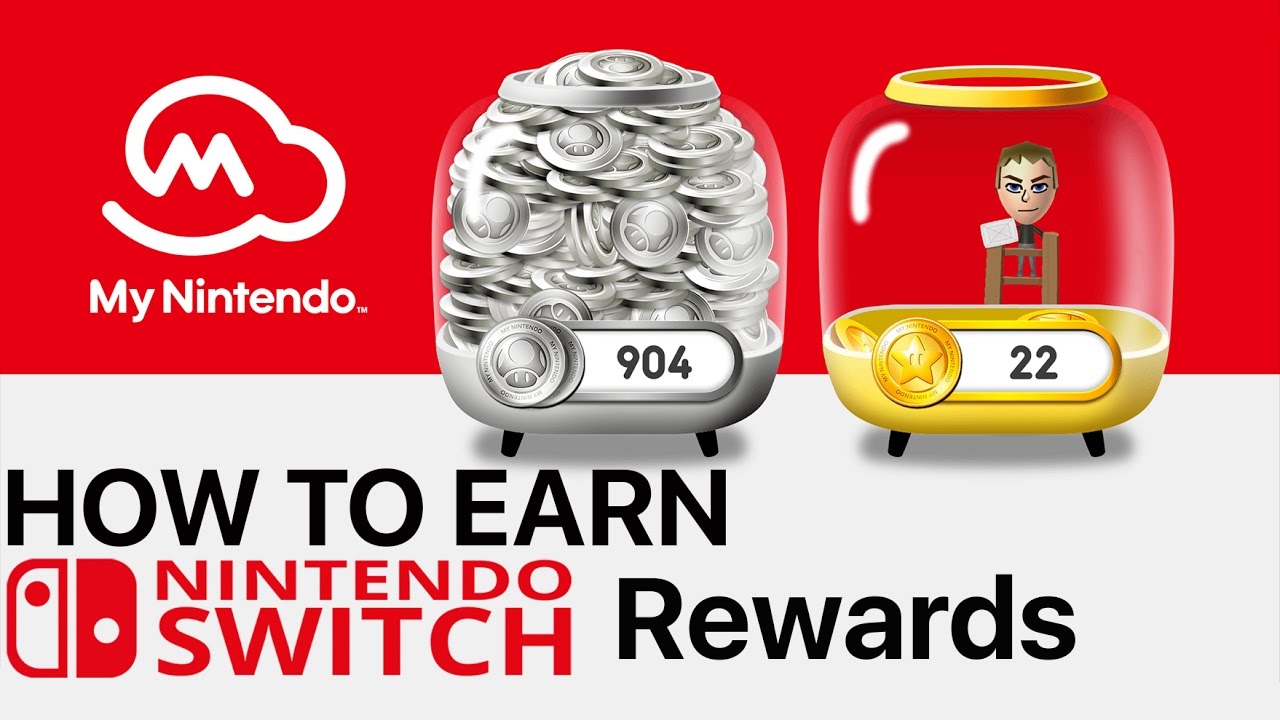 How to earn MyNintendo Rewards on Switch - YouTube