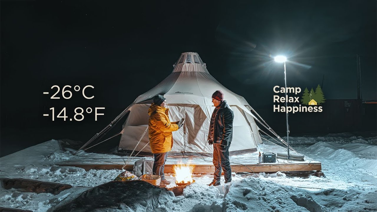 Ep 15: Tested a new tent in the freezing cold of Mongolia | 4K ...