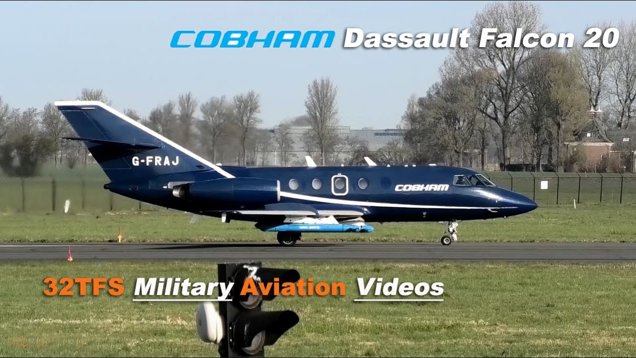 Dassault FA20 Cobham | Exercise Frisian Flag Leeuwarden AB (EHLW) - YouTube