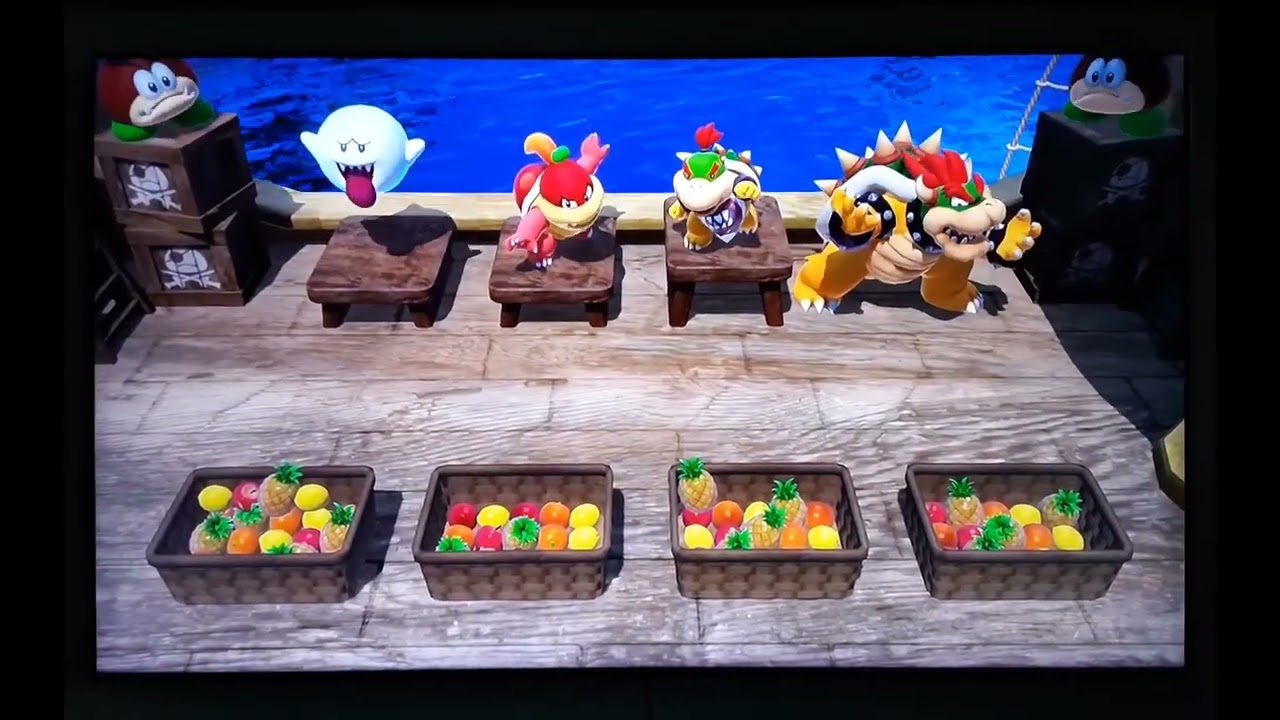 Super Mario Party - Sound Stage - Boo, Pom Pom, Bowser Jr. and Bowser ...