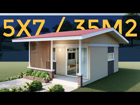 🏡 Se Puede vivir en una CASA pequeña de 5X7 Metros, 🤔 ¿Tu que opinas ?