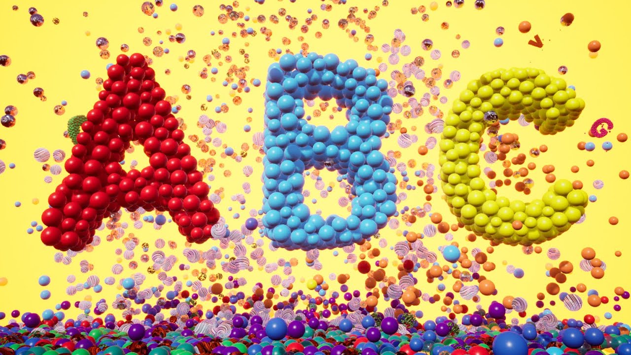 Alphabet 배우기l 색깔공과 함께 ABC를 배워보아요 l Learn ABC with Color Balls - YouTube