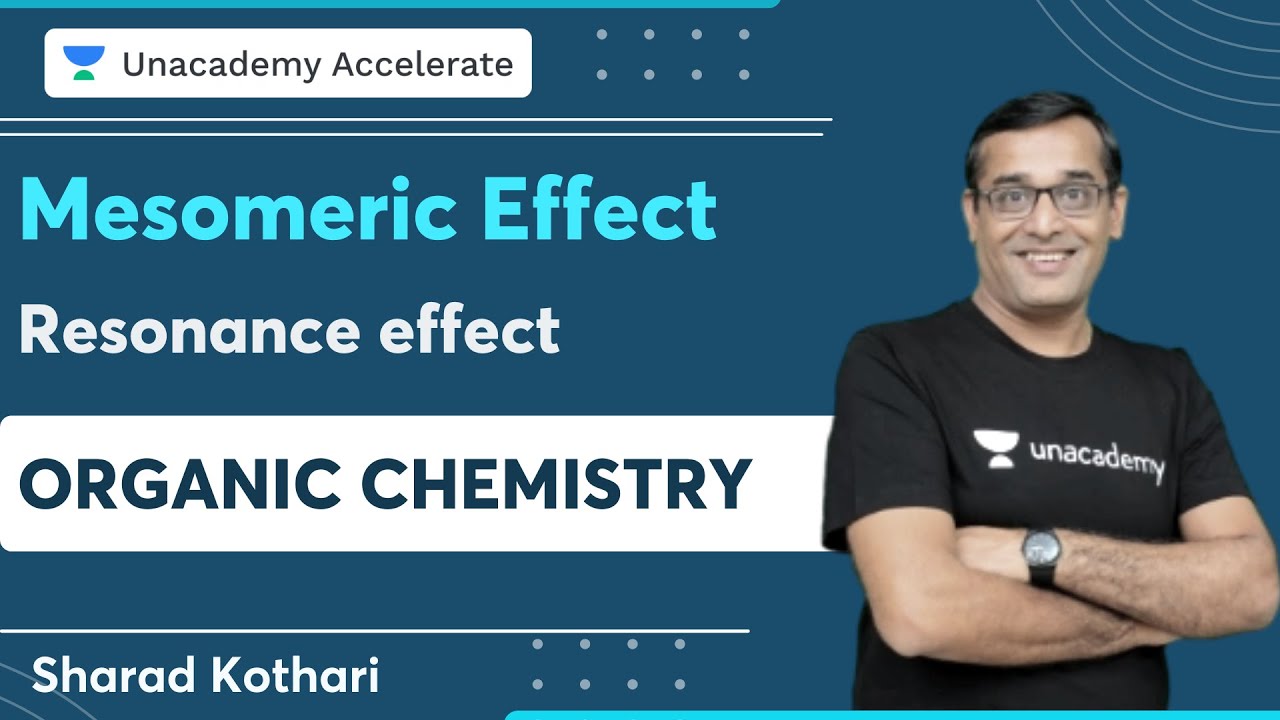 Mesomeric Effect | Resonance Effect | Organic Chemistry | Sharad ...