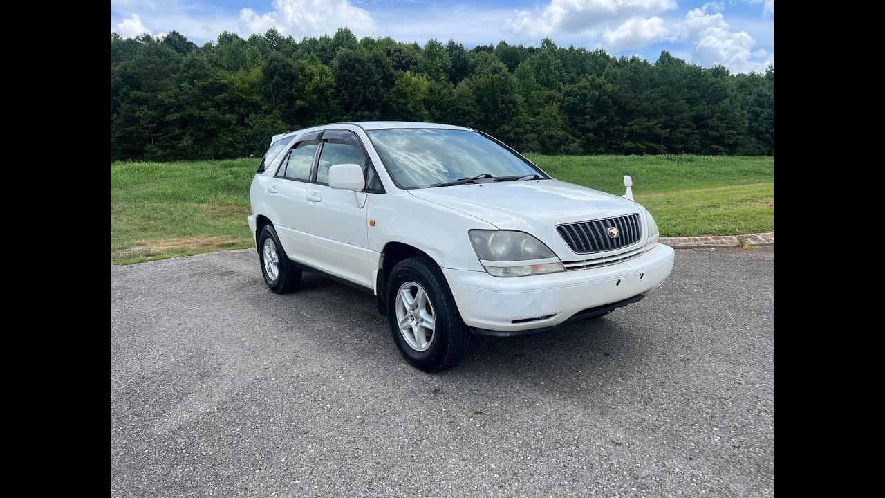 TechMotorsPostalCars.com 1999 Toyota Harrier 4x4 49K Miles Factory RHD ...