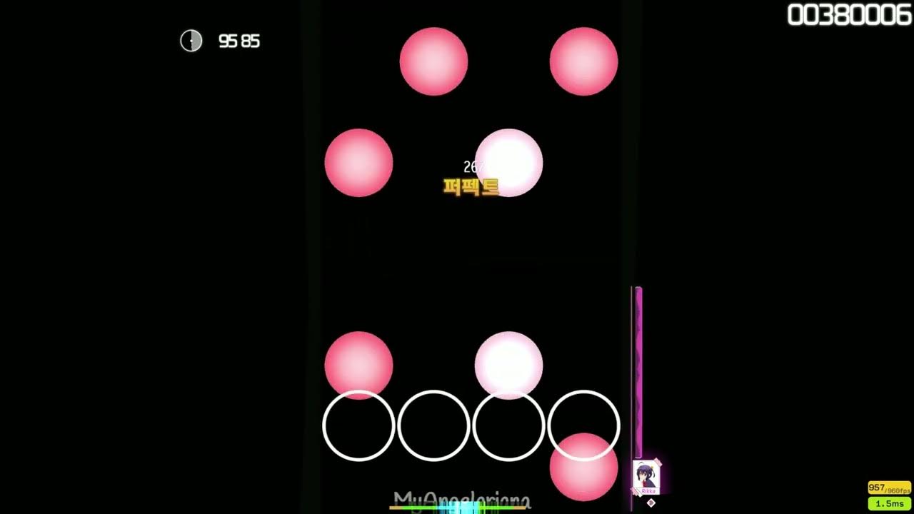 sound souler - 93.06% osu mania (gameplay) - YouTube