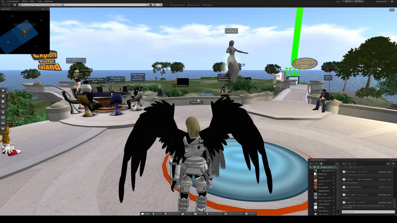 Second Life Live Game Play 2 - YouTube