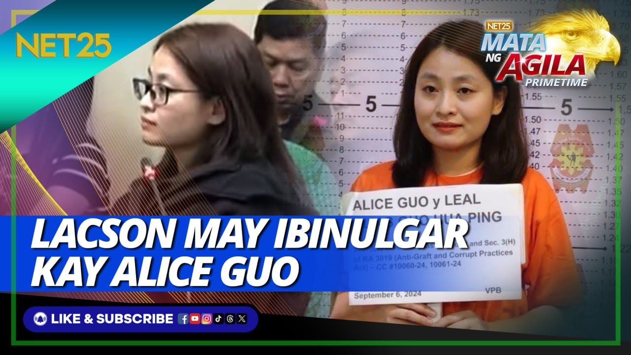 Nag-alok ng P1-B si Alice Guo para makalapit sa First Family —Ex-Sen ...