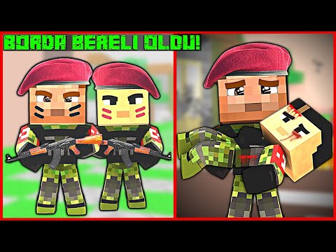 ALİ VE KAMİL BORDO BERELİ OLDU! 😱 -Minecraft